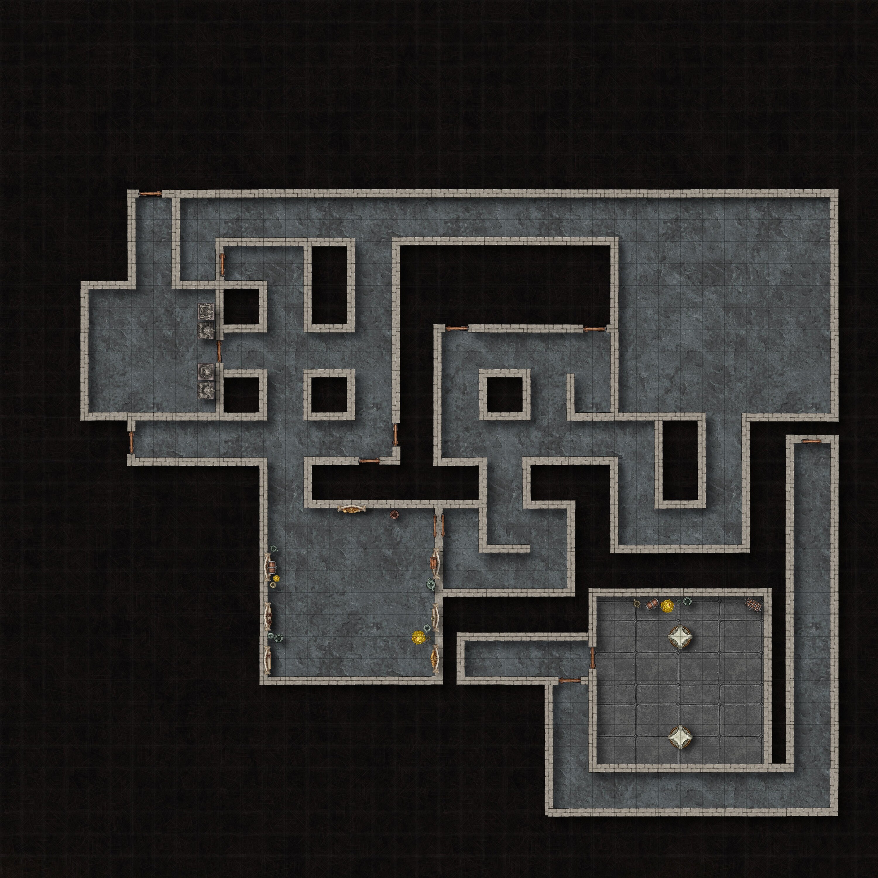 Isle of the Abbey Map Pack: Ghosts of Saltmarsh, Dungeons and Dragons ...
