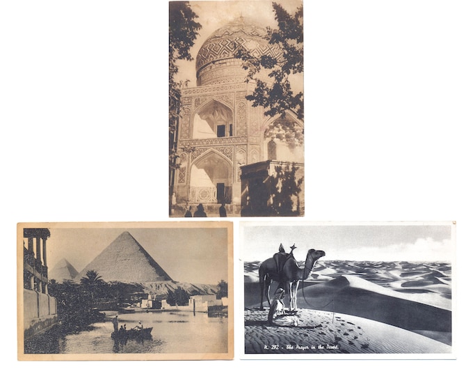 Egypt Cairo Postcards, Antique Vintage Postcards, African Culture ...