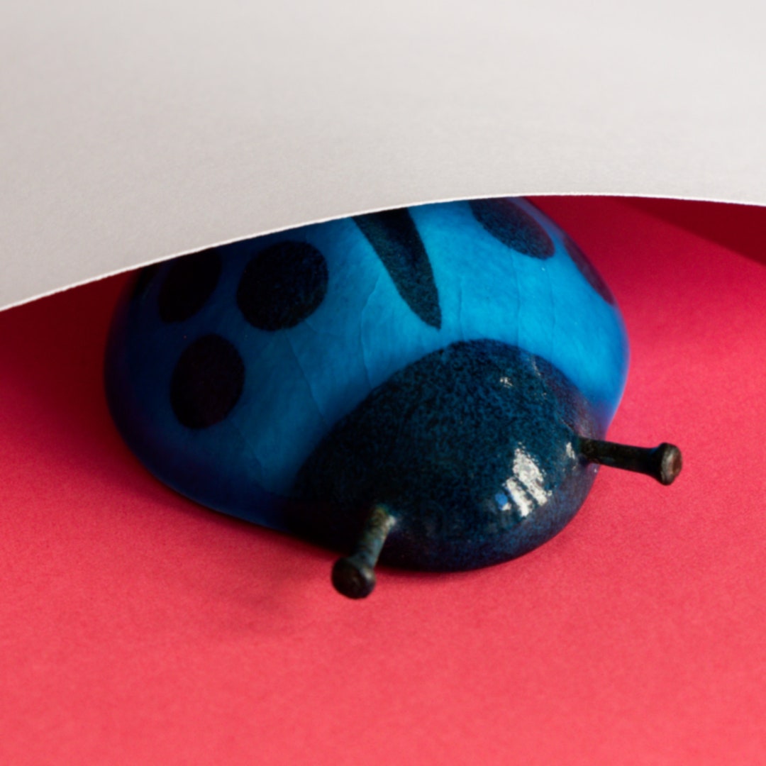 Ceramic Ladybug Figure Vintage Ceramics Handmade Ceramics Ceramic Home ...