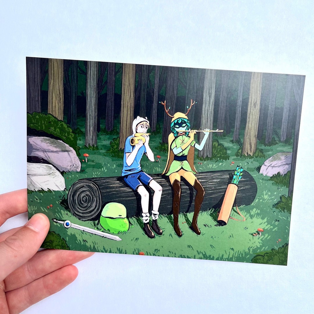 Finn Huntress Wizard Print - Etsy
