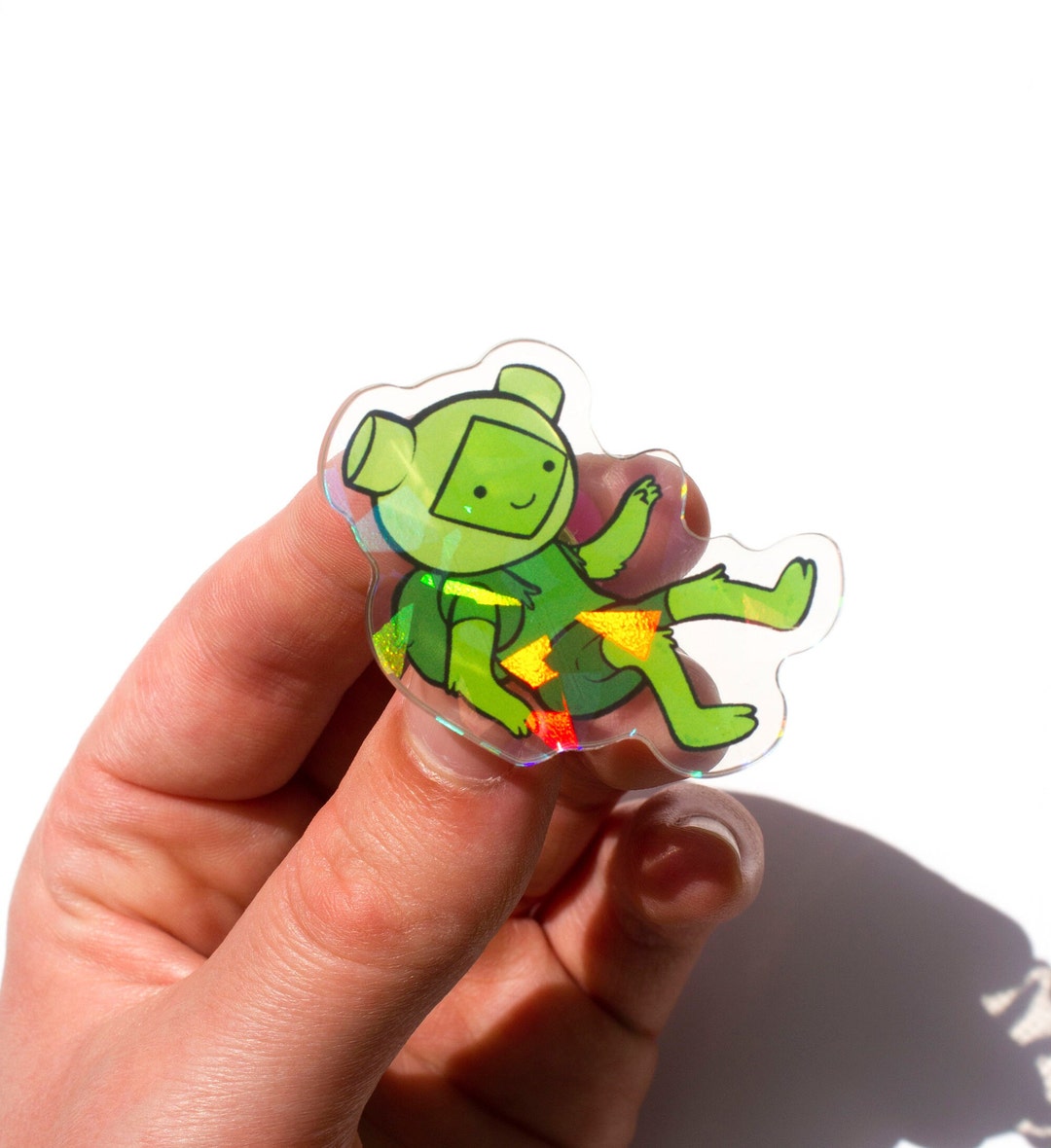 Fern Adventure Time Acyrlic Holographic Pin - Etsy