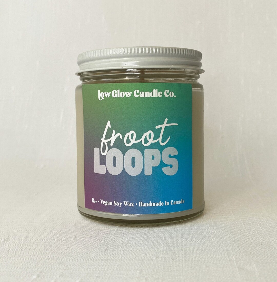 Froot Loops Candle 8 Oz - Etsy