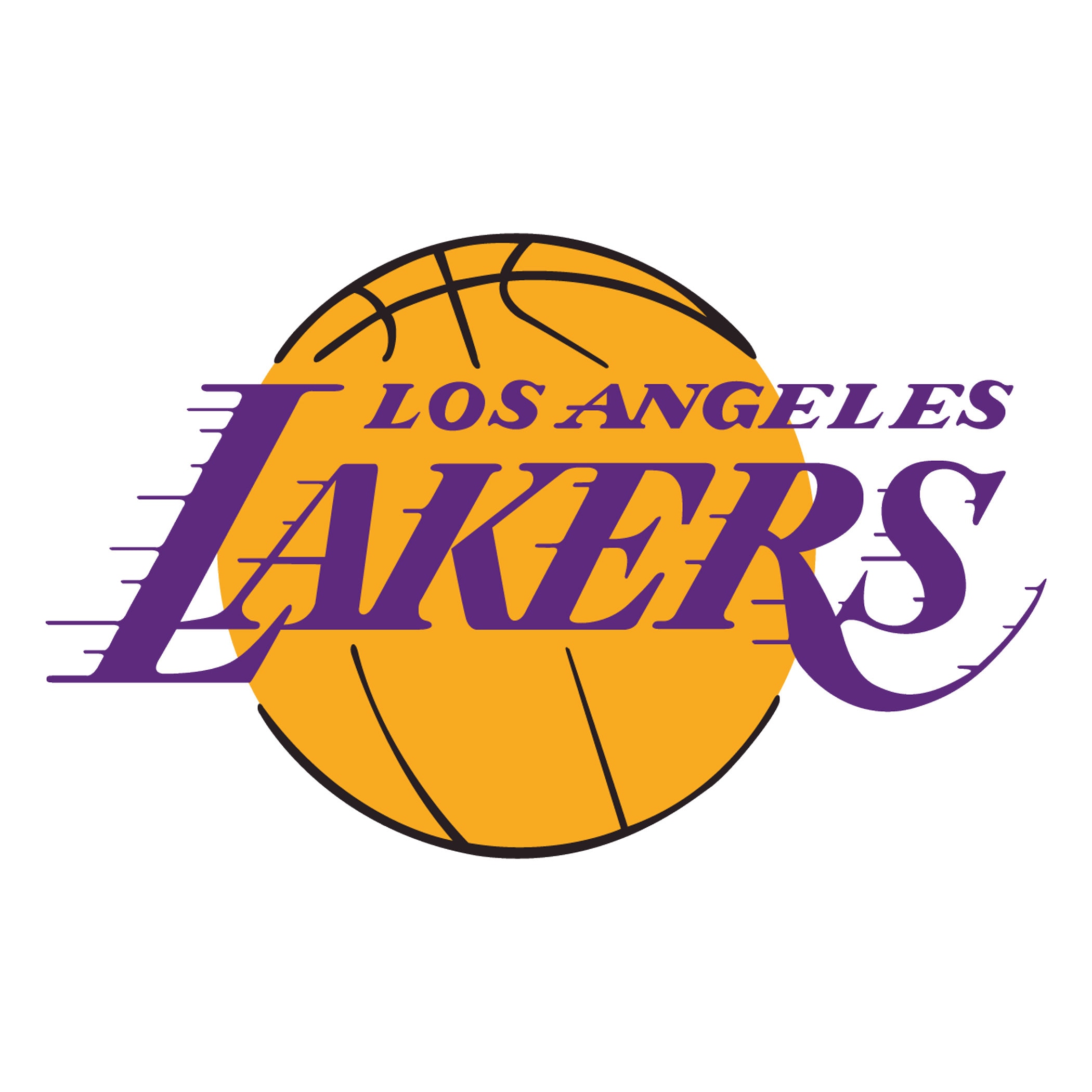 Los Angeles Lakers Svg Logo Vector Bundle Svg NBA Los | Etsy