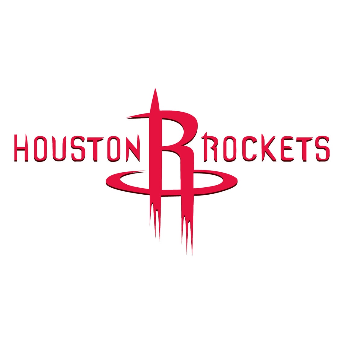 Houston Rockets Svg Logo Vector Bundle Svg NBA Houston | Etsy