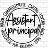 Assistant Principal SVG PNG DXF Eps Jpg File Bundle, Asst Principal ...