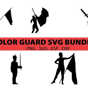 Color Guard Svg Bundle, Marching Band SVG, Color Guard SVG, Color Guard ...