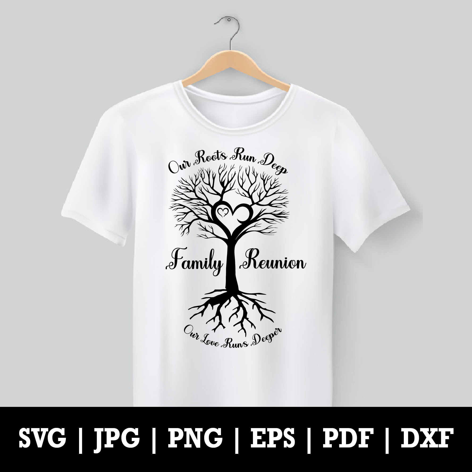 Family Reunion Our Roots Run Deep, Family Tree Svg, Family Reunion Svg ...
