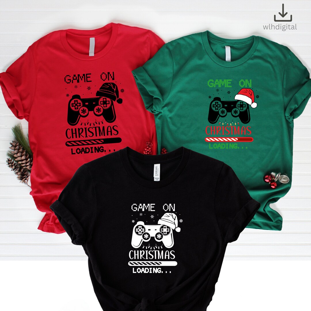 Christmas Gaming Bundle, Christmas Kids Gamer Svg, Gamer Christmas Svg ...