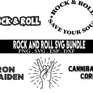 80s Music Svg, Rock N Roll Png, Guitar Svg, Rock N Roll Svg Bundle ...