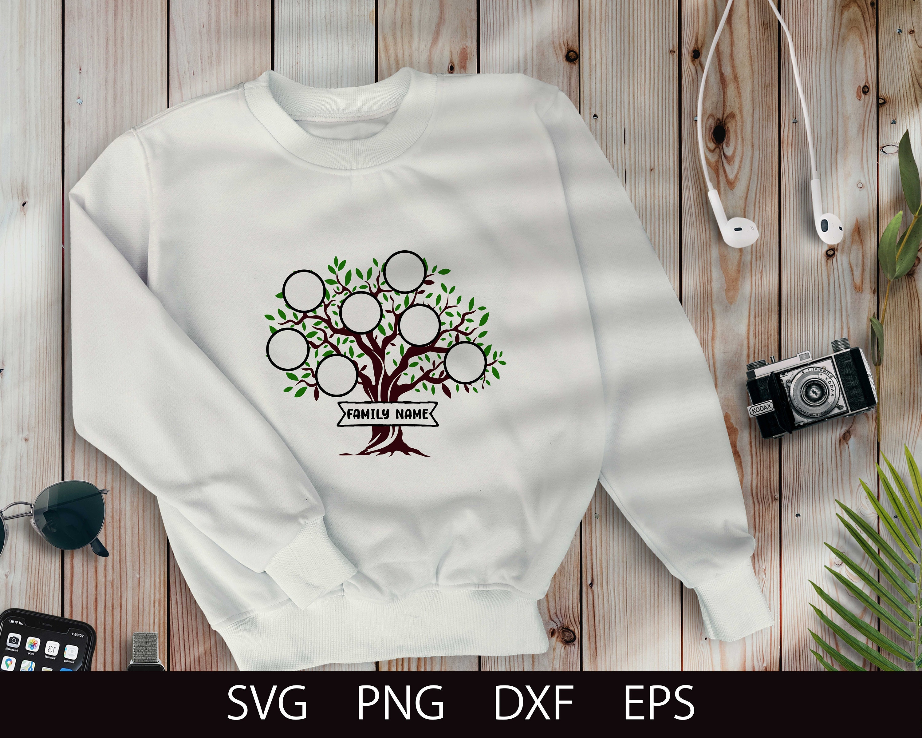 Tree Monogram Svg, Family Tree Svg Bundle, Family Reunion Svg, Tree of ...