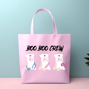 Boo Boo Crew Svg, Png, Ghost Nurse Svg, Funny Nurse Svg, Cute Ghost ...