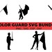Color Guard Svg Bundle, Marching Band SVG, Color Guard SVG, Color Guard ...