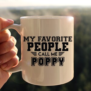 My Favorite People Call Me Poppy SVG, Poppy Svg, Grandpa Svg, Daddy Svg ...