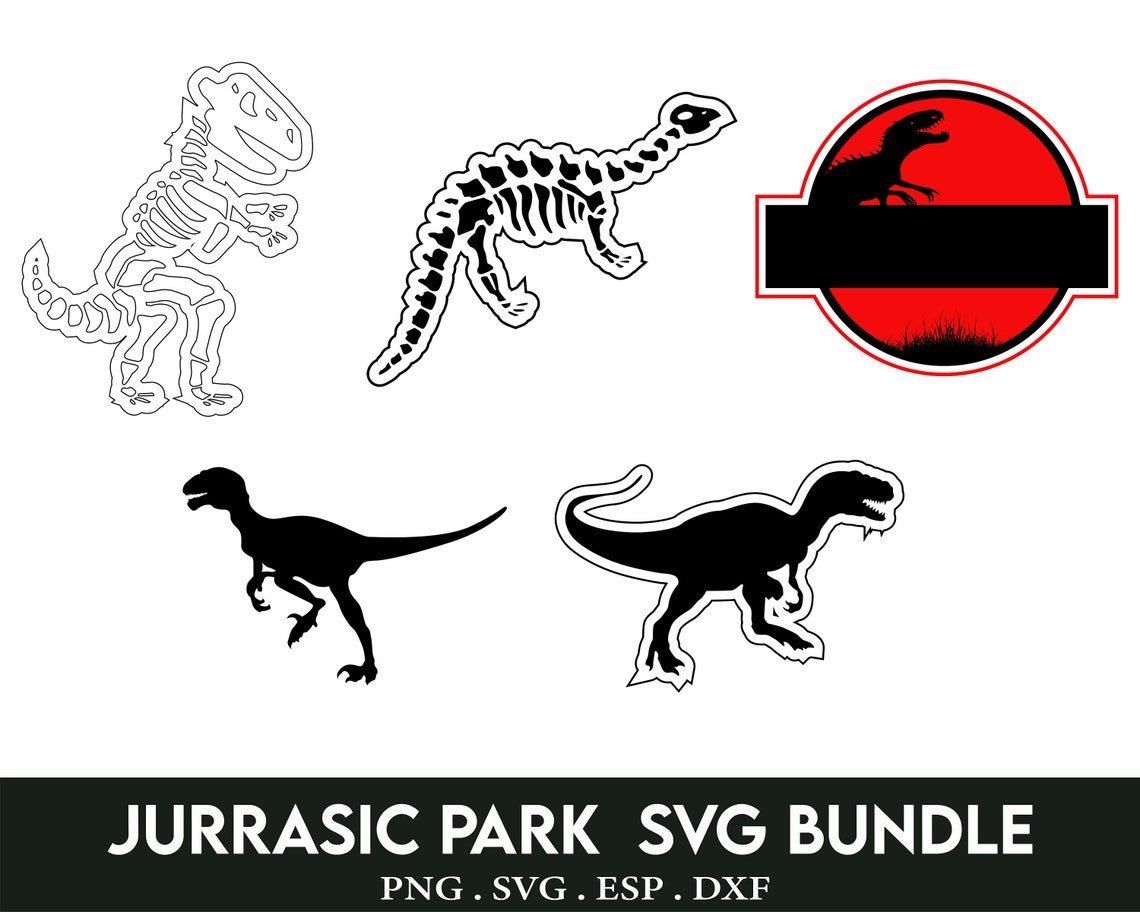 Jurassic Park SVG-Datei, Jurassic World Park, Dinosaurier, Jurassic ...