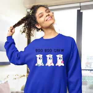 Boo Boo Crew Svg, Png, Ghost Nurse Svg, Funny Nurse Svg, Cute Ghost ...