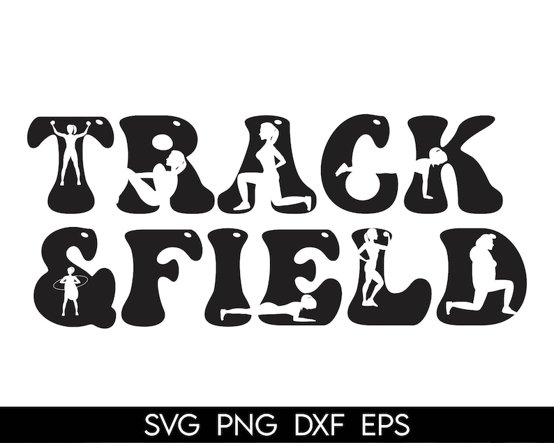 Track and Field SVG, Track SVG, Track Team SVG, Track and Field Logo ...