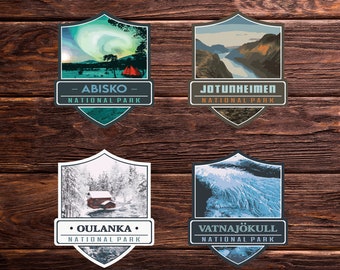 BALKAN National Park Sticker Pack BUNDLE DEAL x5 E.U. | Etsy