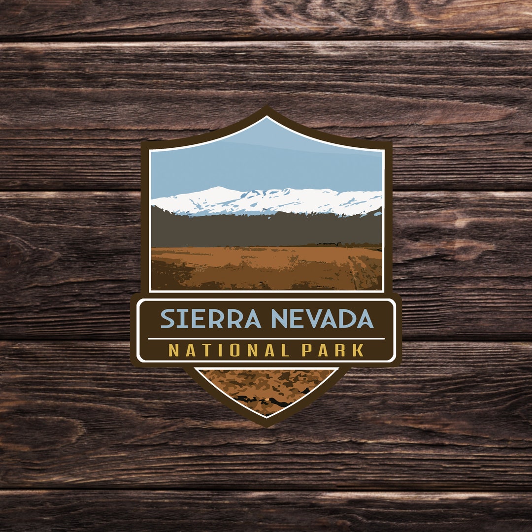 Sierra Nevada National Park Sticker (spain) [EU] - Adventure Travel ...