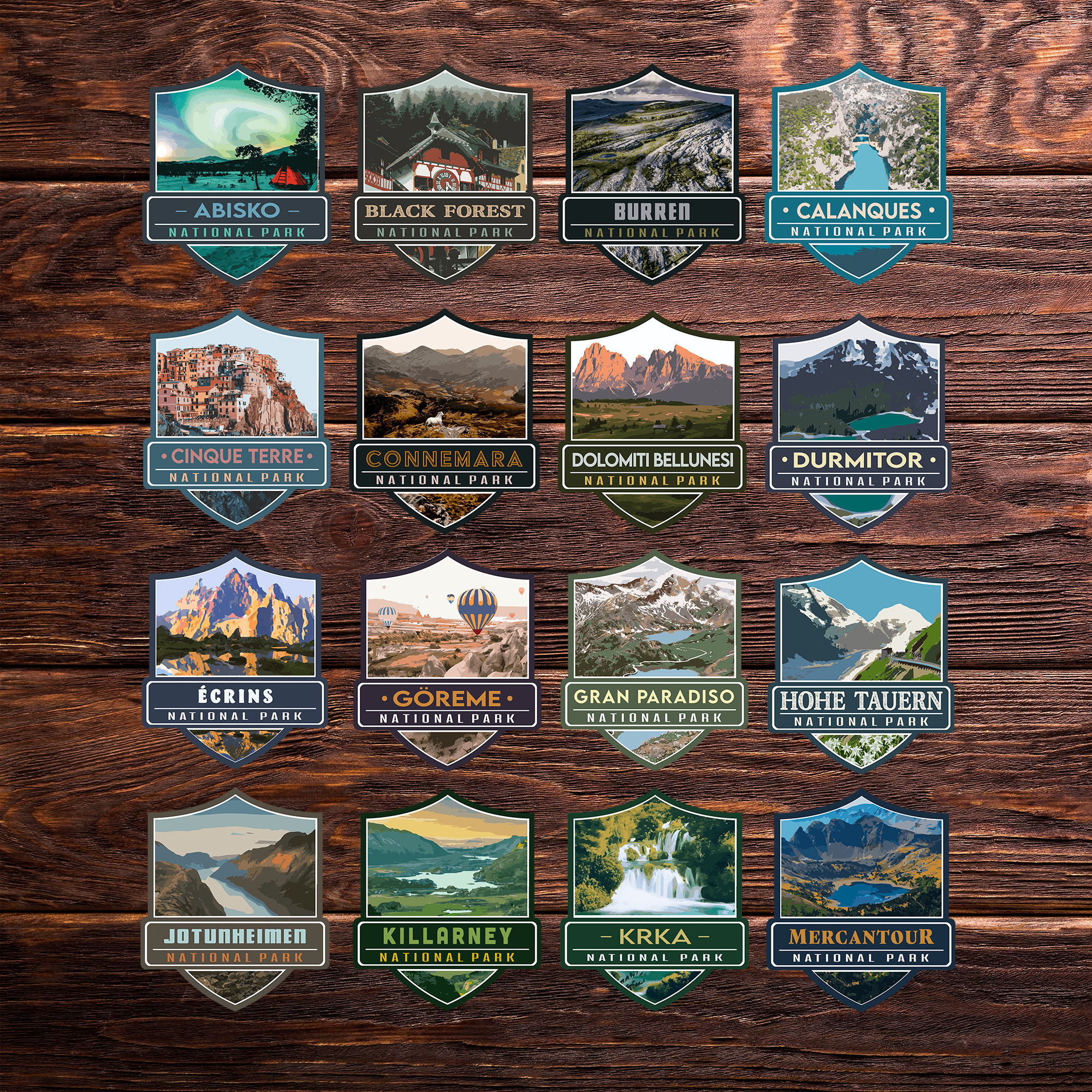 Cinque Terre National Park Sticker (italy) [EU] - Adventure Travel ...