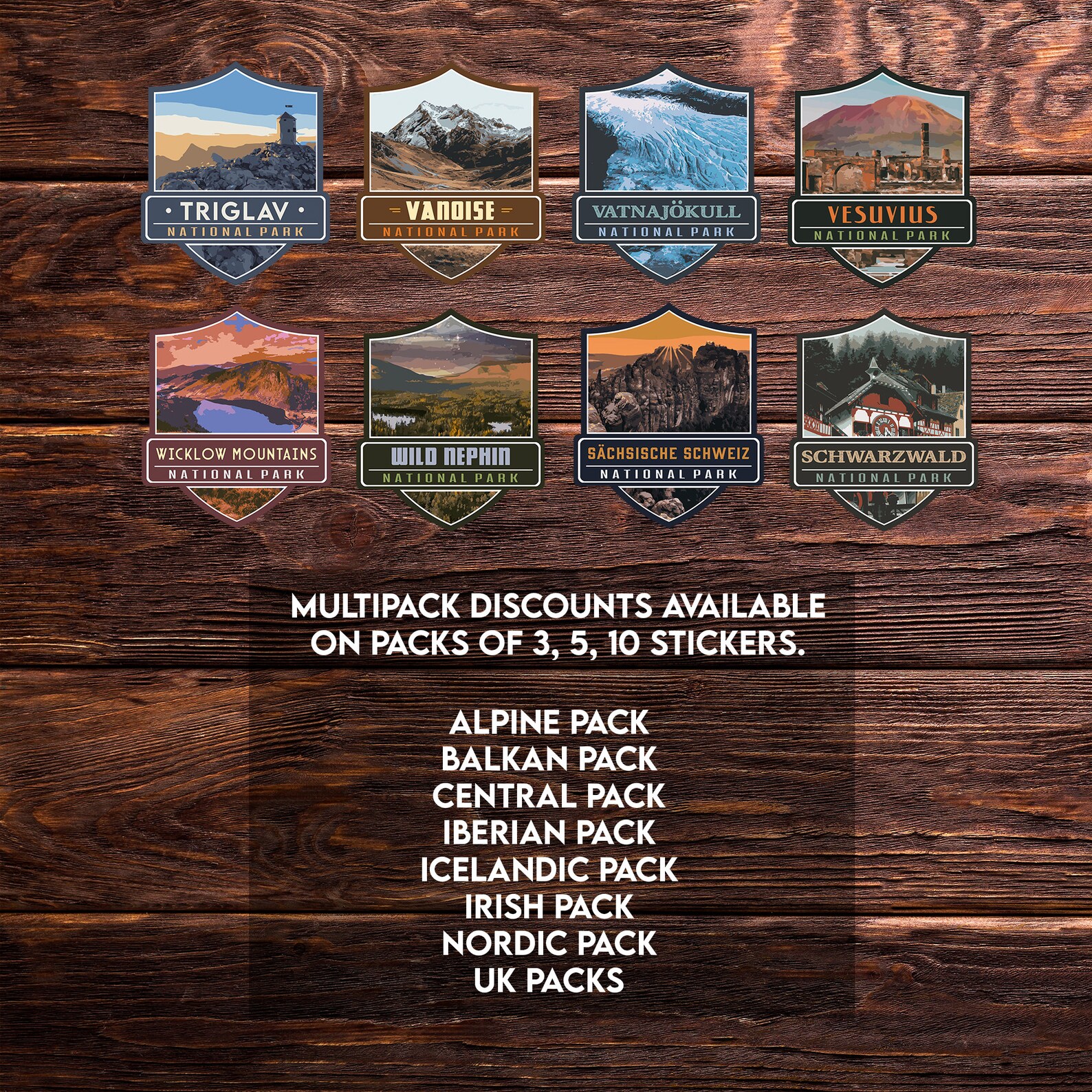 Black Forest (schwarzwald) National Park Sticker (germany) [EU ...