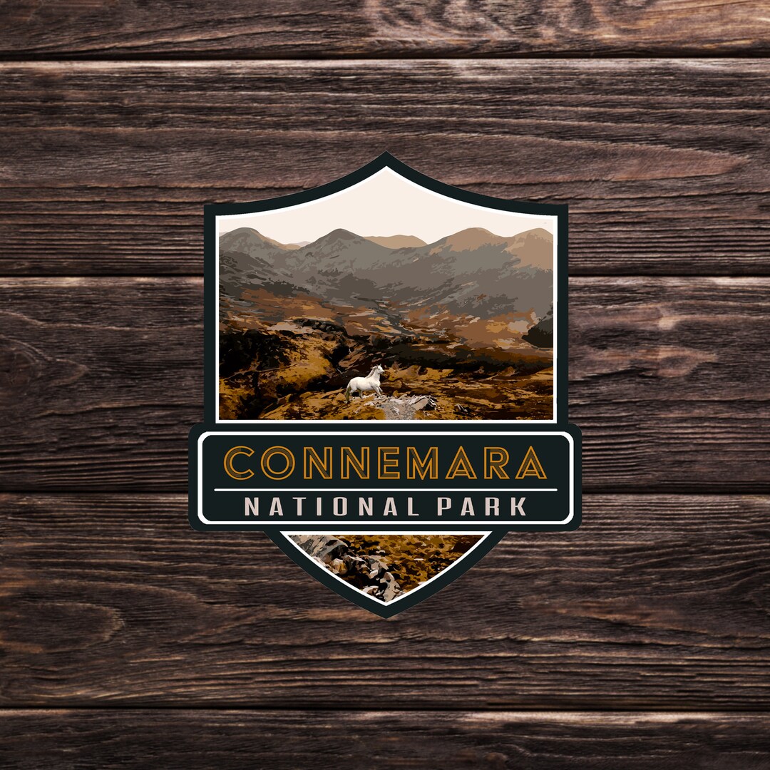 Connemara National Park Sticker (ireland / Éire) [EU] - Adventure ...