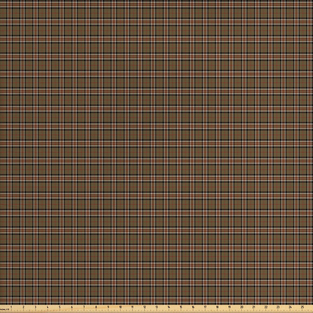 Checkered Fabric by Meter Schottischer Schottenkaro Geometrisches ...