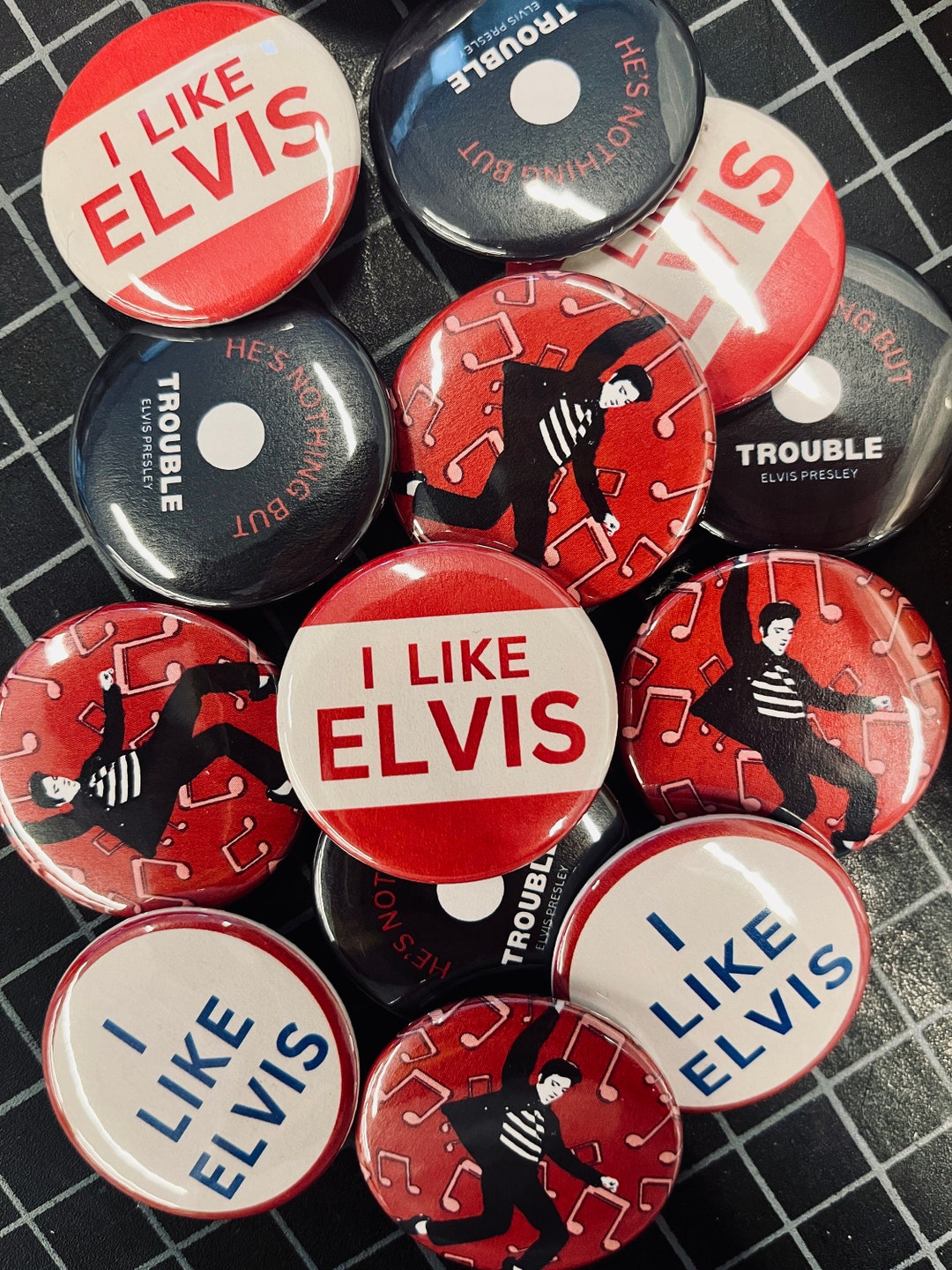 Elvis Pins - Etsy