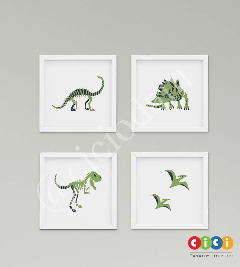 Dinosaur Linens Set, Baby Boy and Girl Kids Room Bedding Set, Nursery ...