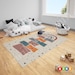Rainbow Rug, Heart Rug, Baby Boy and Girl Kids Room Rug, Nursery Room ...