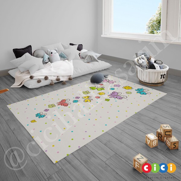 Butterfly Rug - Etsy