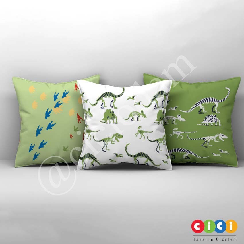 Dinosaur Linens Set, Baby Boy and Girl Kids Room Bedding Set, Nursery ...