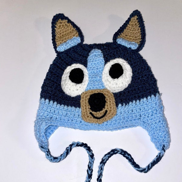 Bluey Crochet Hat - Etsy