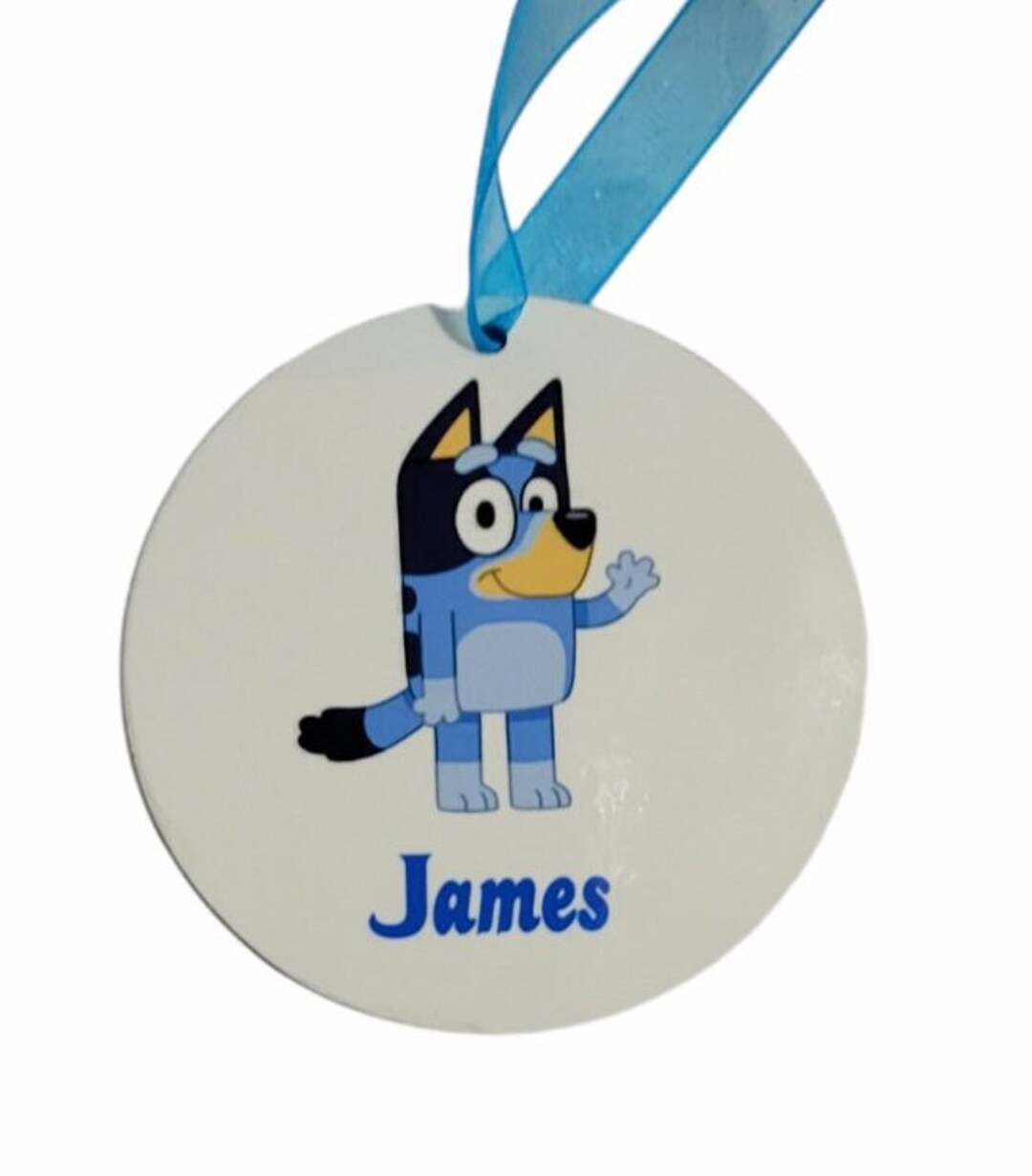 Bluey Inspired Ornamentfree Personalization - Etsy