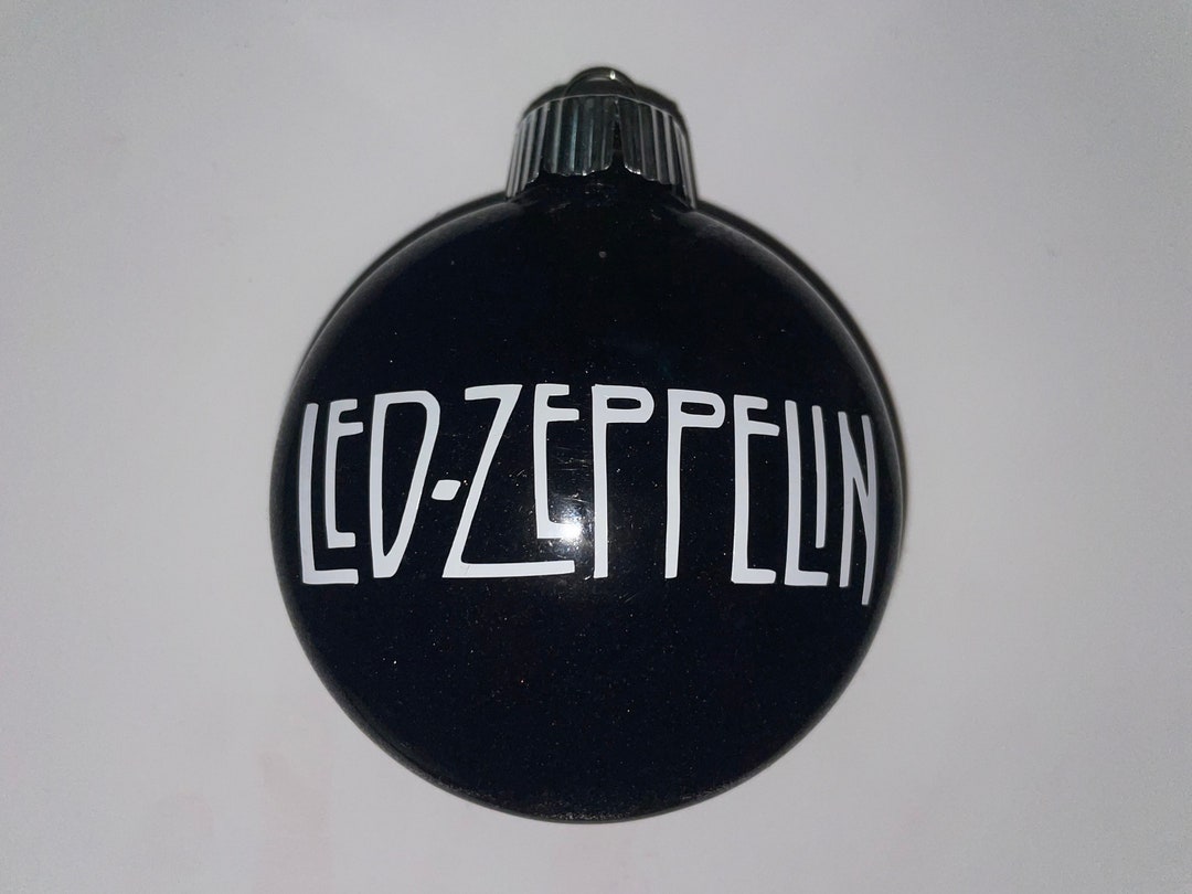 Led Zeppelin Inspired Ornamentfree Personalization - Etsy