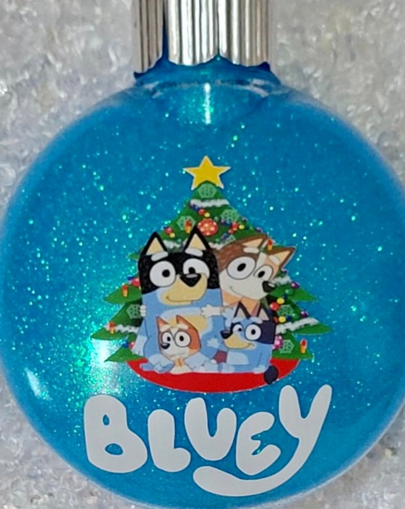 Bluey Family Inspired Christmas Ornament free - Etsy