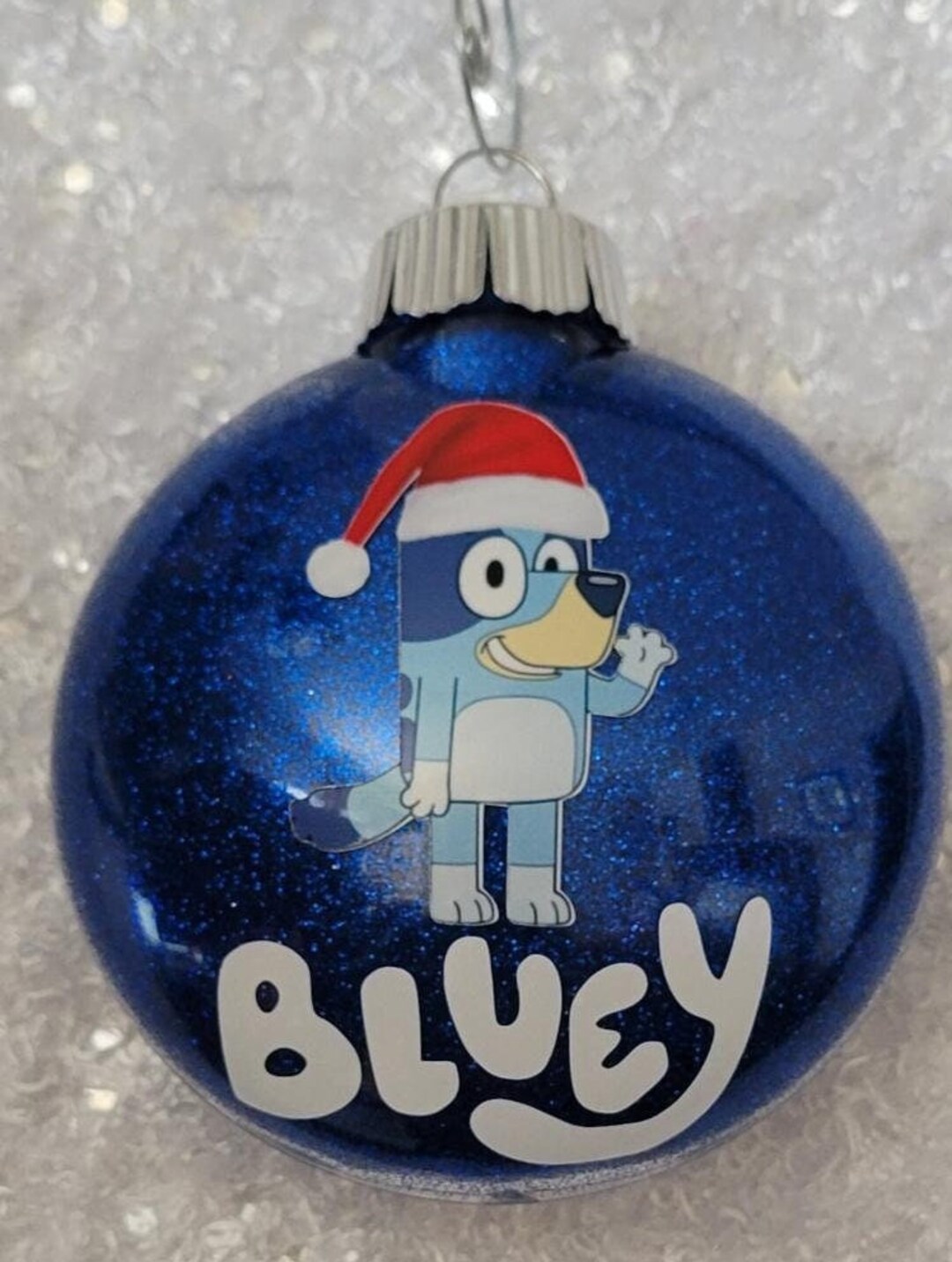 Bluey Christmas Shatterproof Ornamentbluey Ornamentfree - Etsy