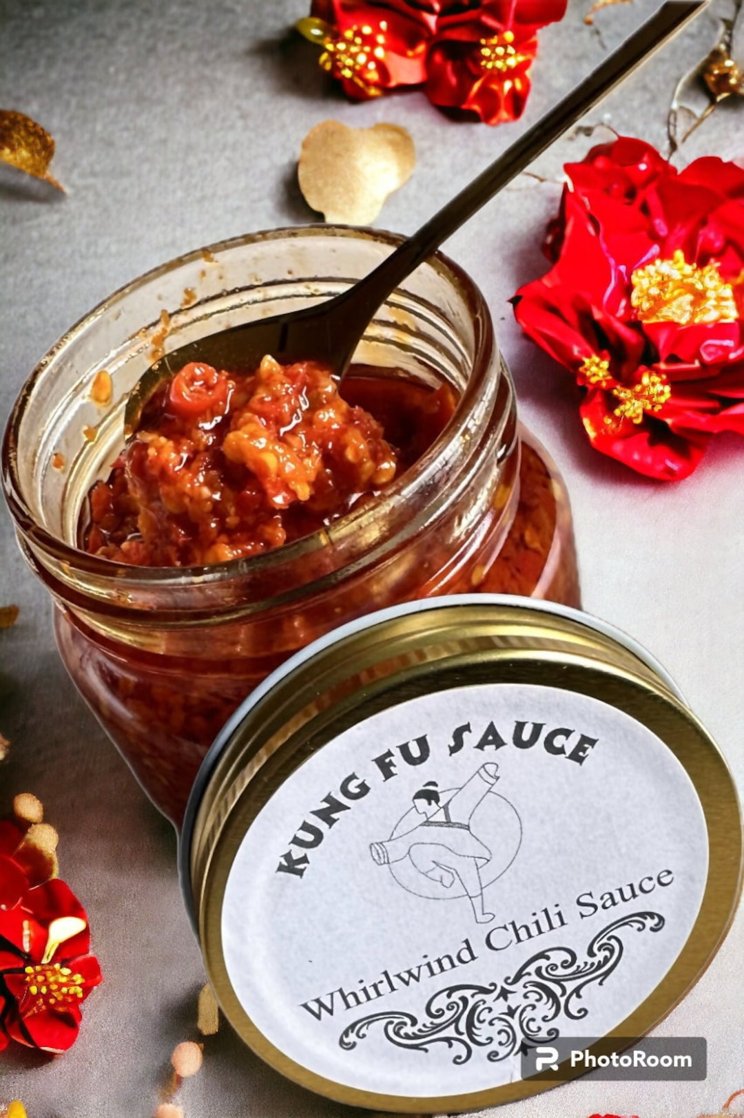 Garlic Chili Sauce (thai Chili) 8oz No MSG - Whirlwind Chili Sauce by Angela Mao - Etsy