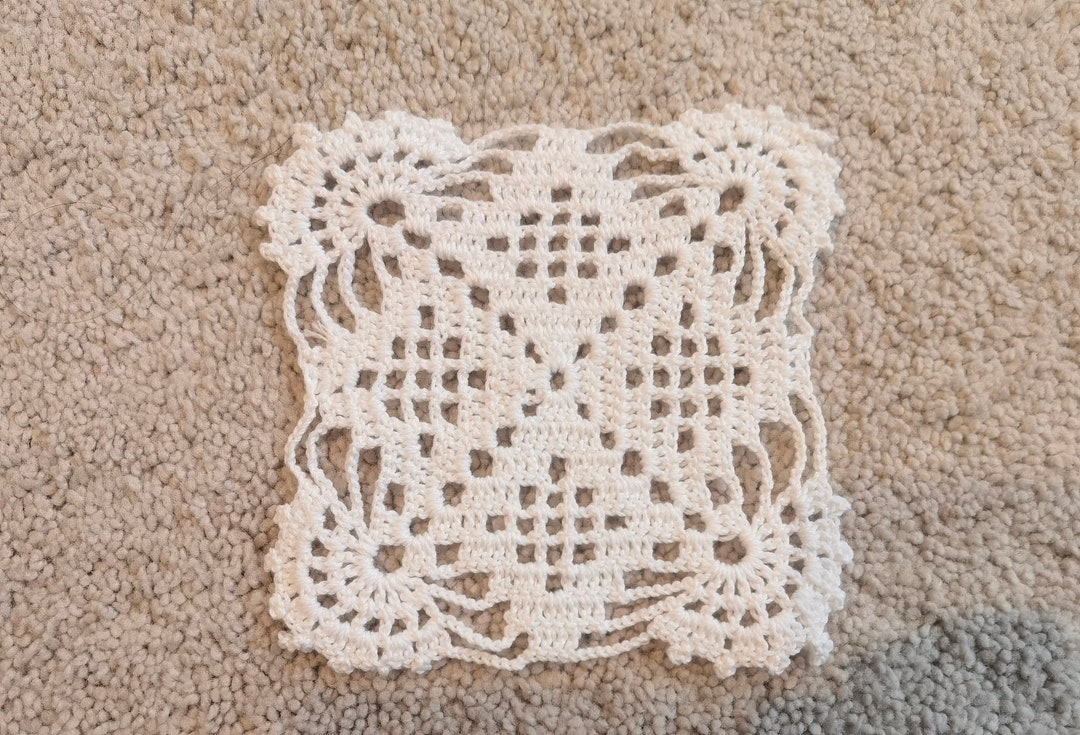 White Square Coaster, Potholder, Home Creative Coaster, Decoration Art ...