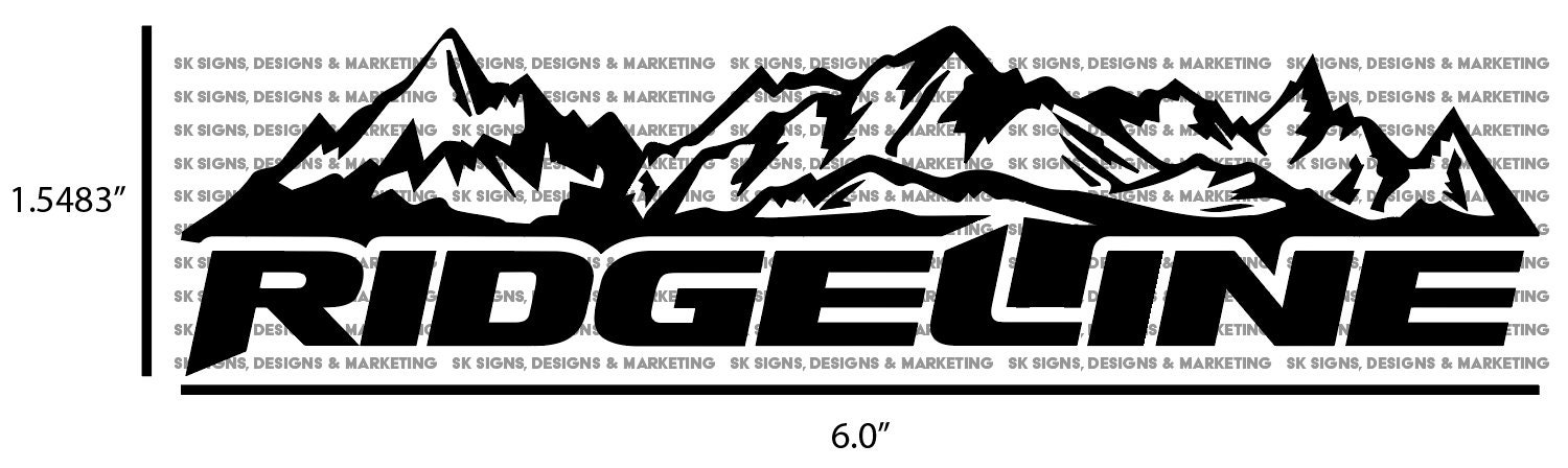 Ridgeline Fender/window Graphic - Etsy