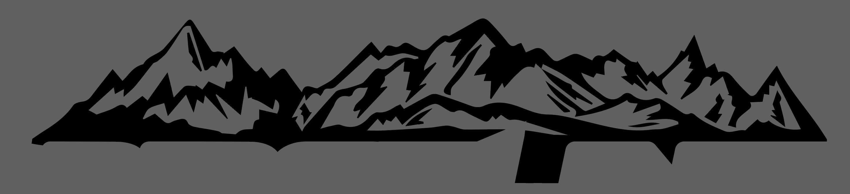 Gen 1 Ridgeline Mountains to Go Over STOCK Emblem - Etsy