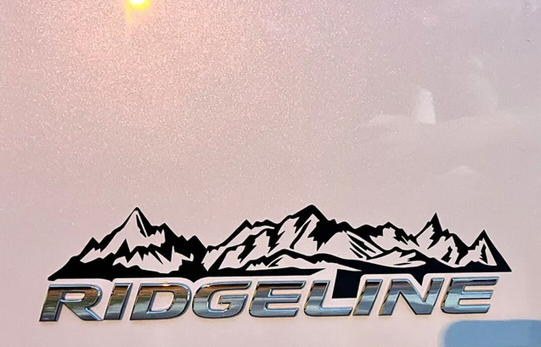 Gen 1 Ridgeline Mountains to Go Over STOCK Emblem - Etsy