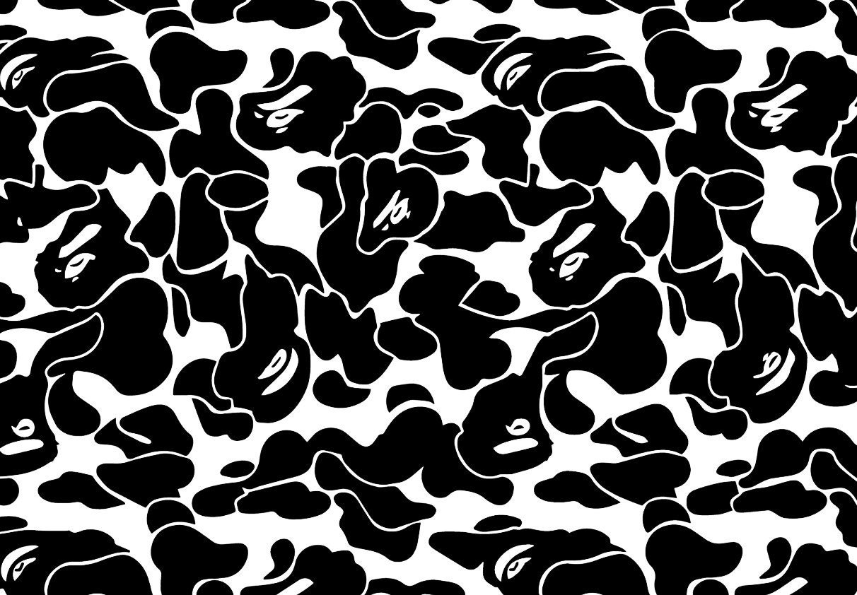 A Bathing Ape Monogram Stencil - Etsy
