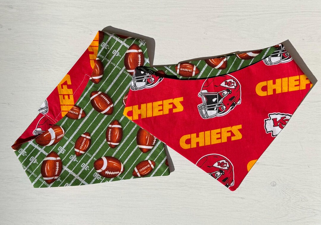 Kansas City Chiefs Dog Bandana - Etsy