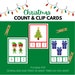 Christmas Movement Cards, Printable Action Flashcards for Kids ...