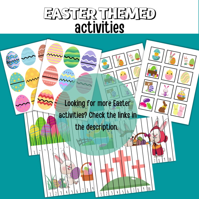 Easter Matching & Memory Game | Printable Easter Activity - Etsy