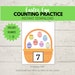 Preschool Spring Math Activity - Printable Easter Egg Counting Game - Etsy