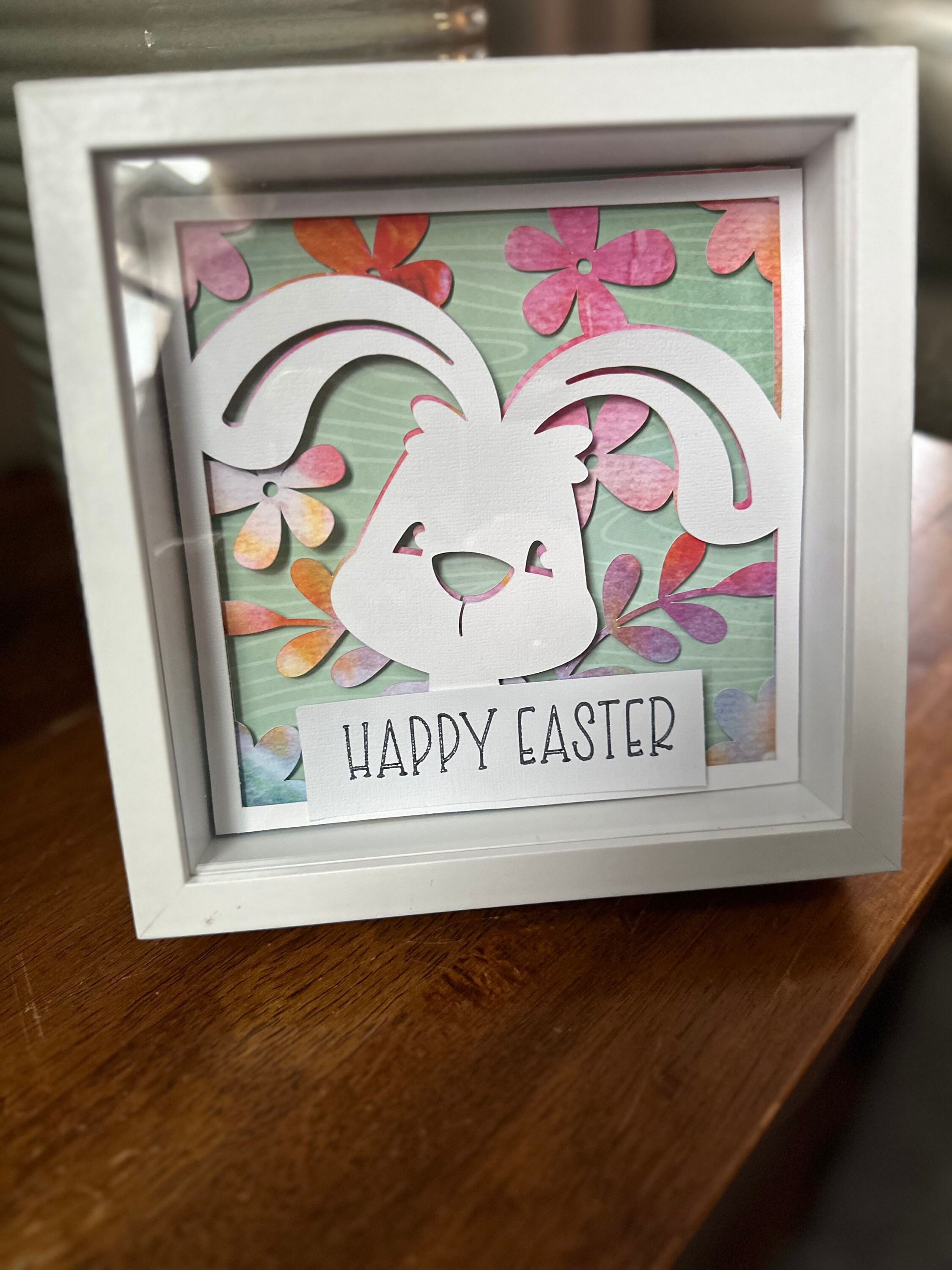 Adorable Easter Bunny Shadowbox - Etsy