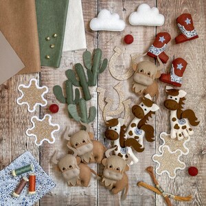 Wild West Felt Mobile - Kids Decor - Nursery Decor - Baby - Cowboy ...