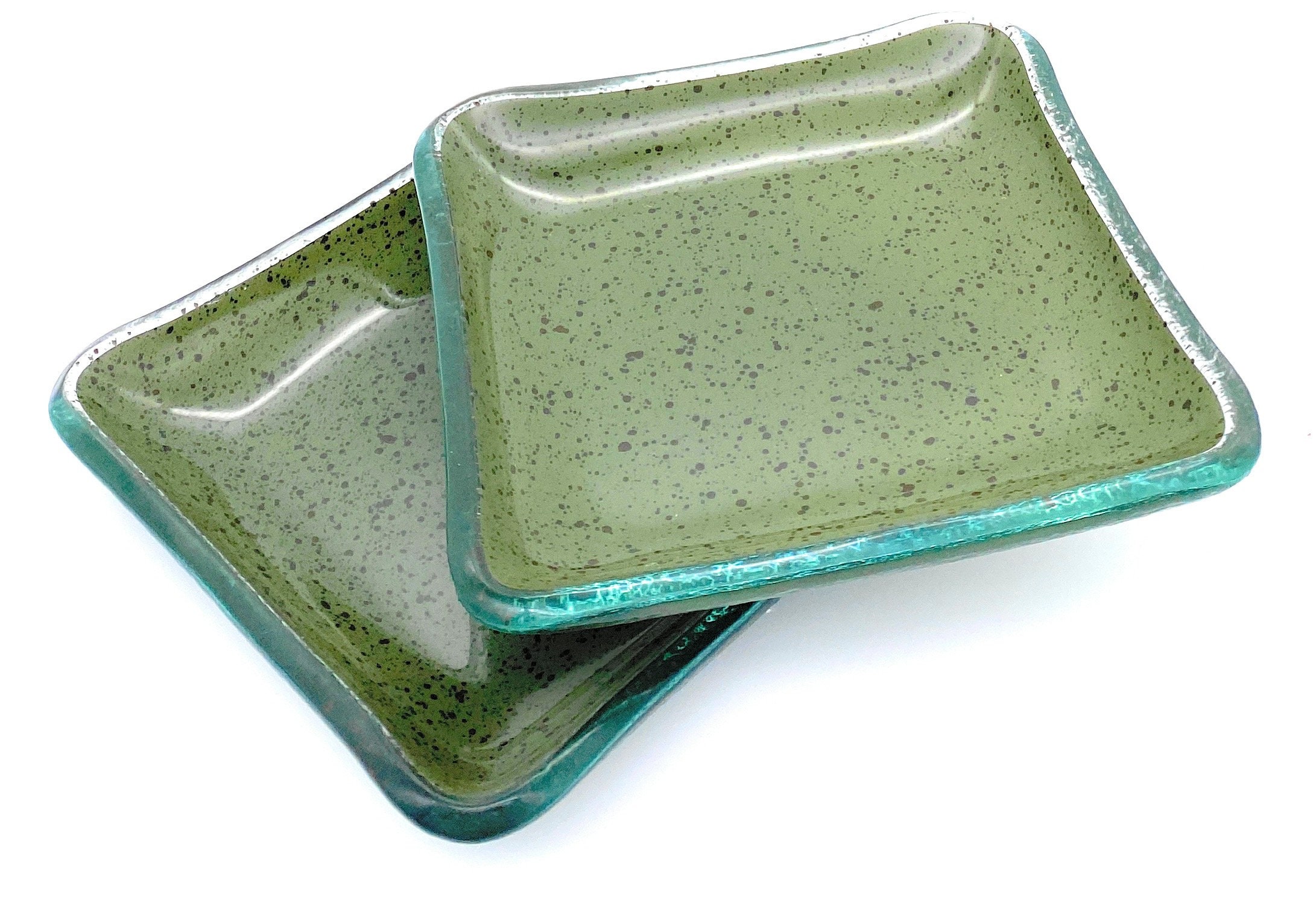 Square Glass Plate. Glass Plate for Mezzes Tapas Nuts and - Etsy