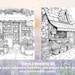 Flower Shop Coloring Pages | Digital + Printable | Procreate iPad Art ...